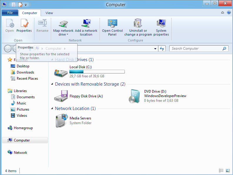 Download Windows 8 Developer Preview → TechThatWorks