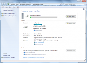 How to backup Windows 7 with built-in backup | TechThatWorks