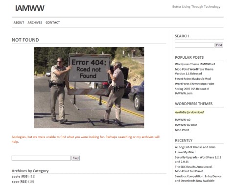 Most Creative 404 Error Pages on the Internet