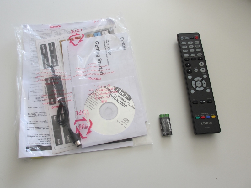 Review of Denon AVR-X2000 Surround Receiver