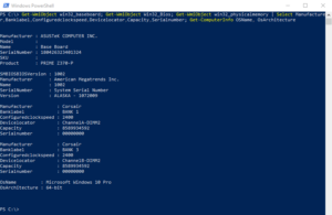 How to collect System Information using PowerShell